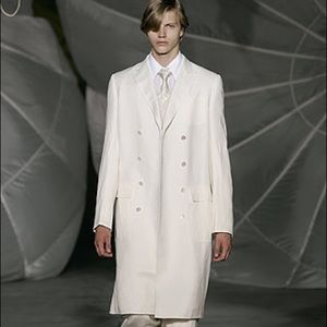 Alexander McQueen | Jackets & Coats | Alexander Mcqueen Runway Silk ...